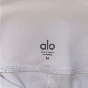 ALO Yoga | Pants & Jumpsuits | White Alo Yoga Pants | Poshmark